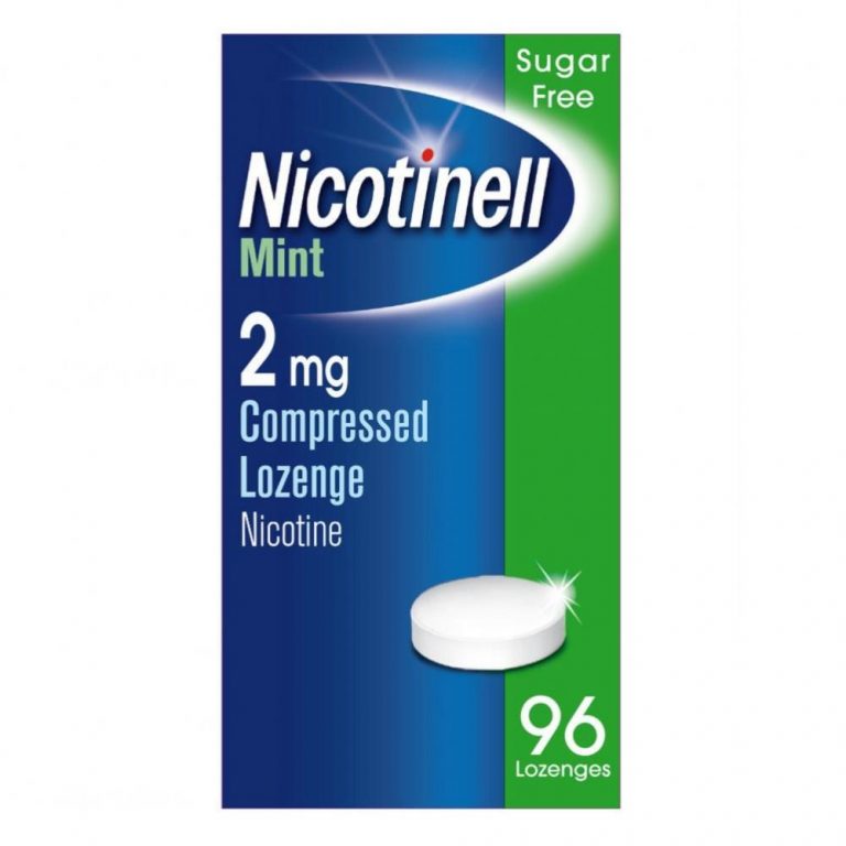 NICOTINELL MINT LOZENGE 2MG | British Chemist