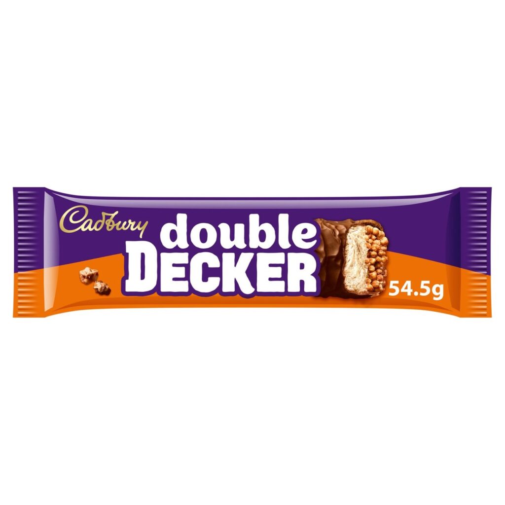 Cadbury Double Decker Chocolate Bar 54.5g | British Chemist
