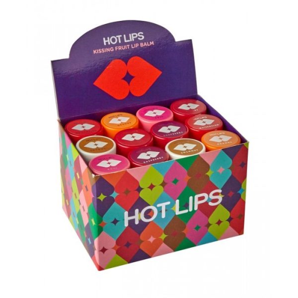 HOT LIPS LIP BALM POTS 10ML ASSORTED LB001 British Chemist HOT LIPS LIP BALM POTS 10ML ASSORTED LB001 British Chemist