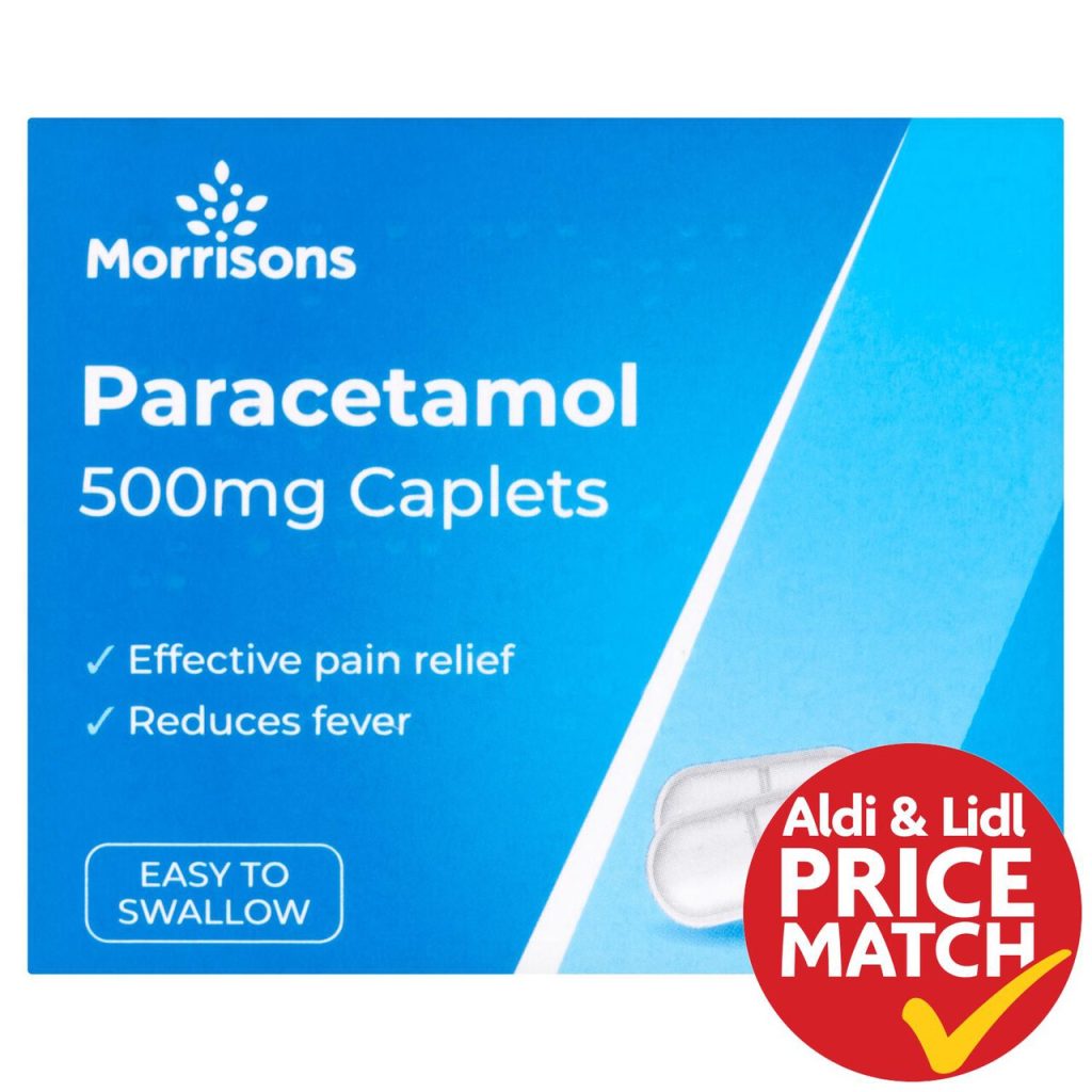 Paracetamol 500 Mg Caplets | British Chemist