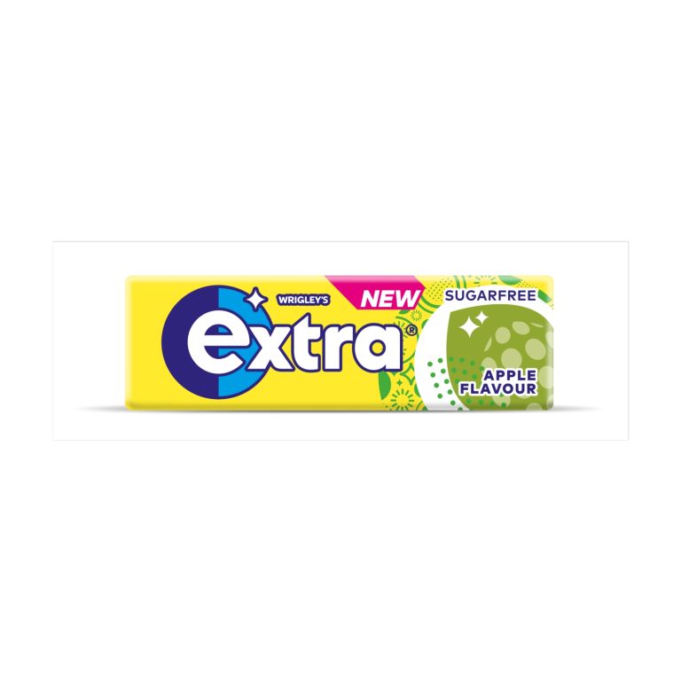 Extra Apple Sugar Free Chewing Gum 14g | British Chemist