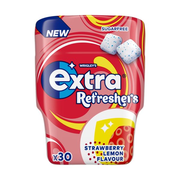 Wrigleys Extra Strawberry Lemon Refreshers 30s | British Chemist