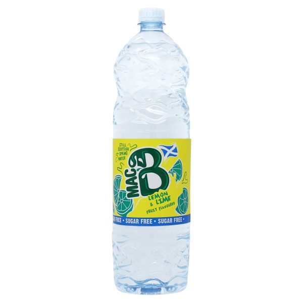 MacB Lemon & Lime Spring Water Sugar Free 1.5 litre | British Chemist