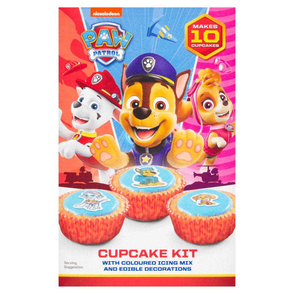 Paw Patrol Cupcake Kit 183g | British Chemist