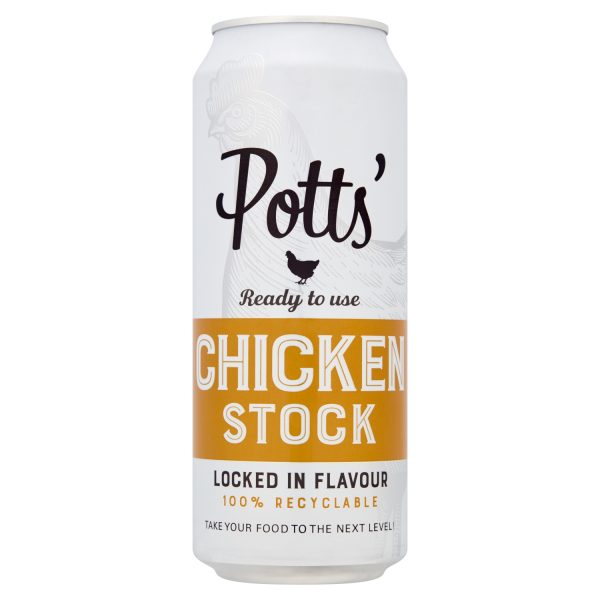 Potts Chicken Stock Can 500ml | British Chemist