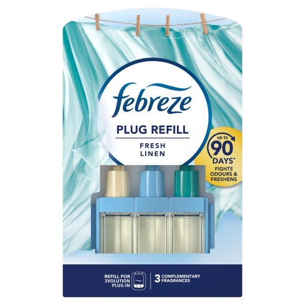 Febreze 3volution Refill Fresh Linen 20ml | British Chemist