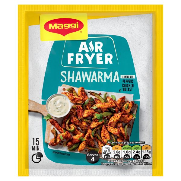 Maggi Air Fryer Shawarma 25g | British Chemist