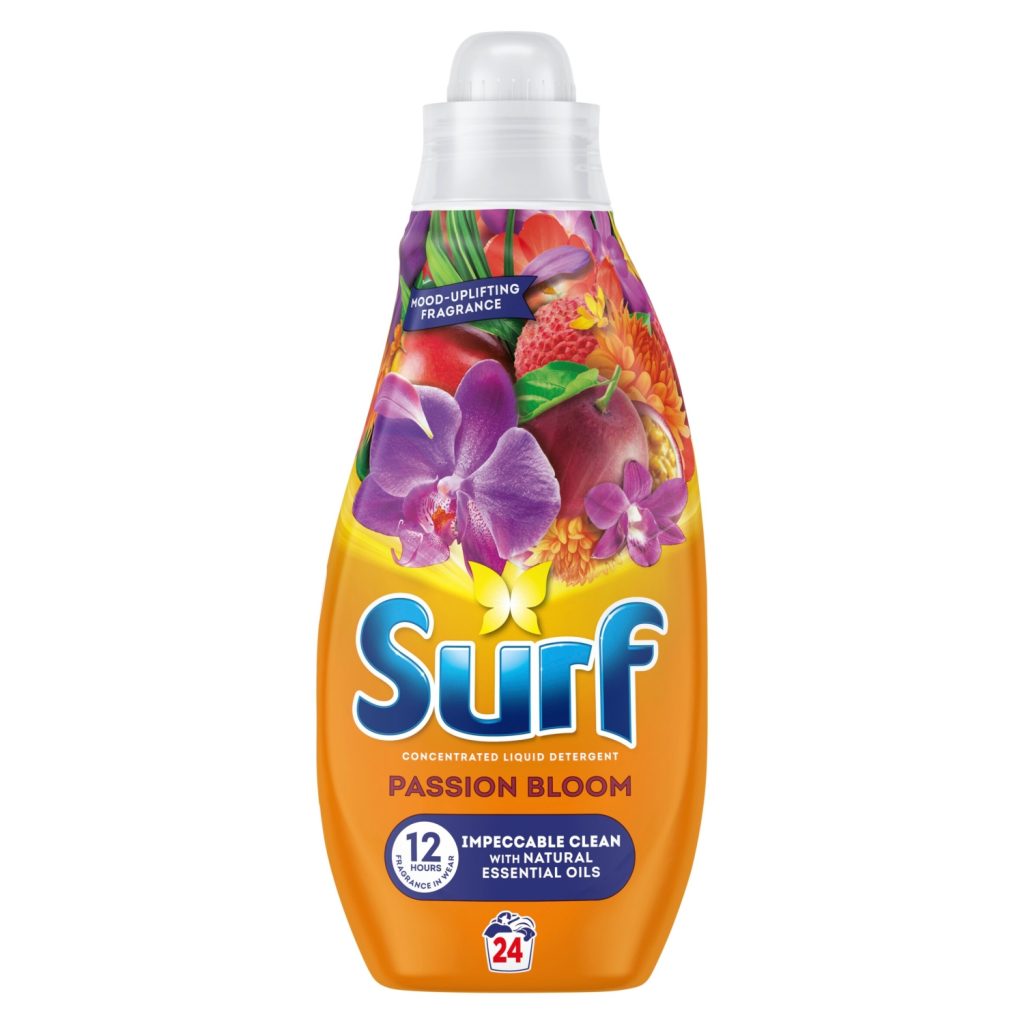 Surf Laundry Washing Detergent Liquid Passion Bloom 24 Washes 648ml ...